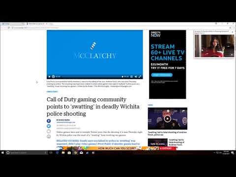 Swatting prank gets non gamer killed