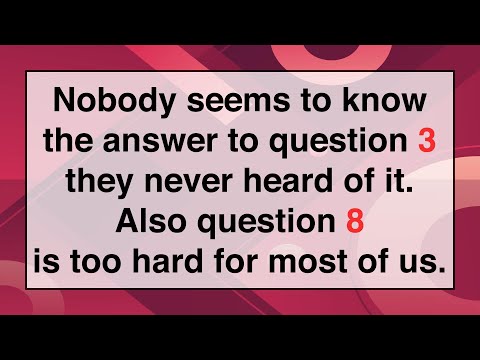10 Knowledge Questions