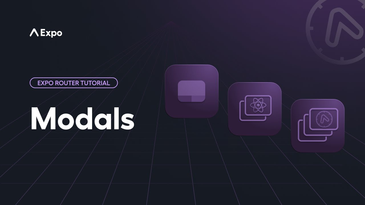 Using Modals with Expo Router