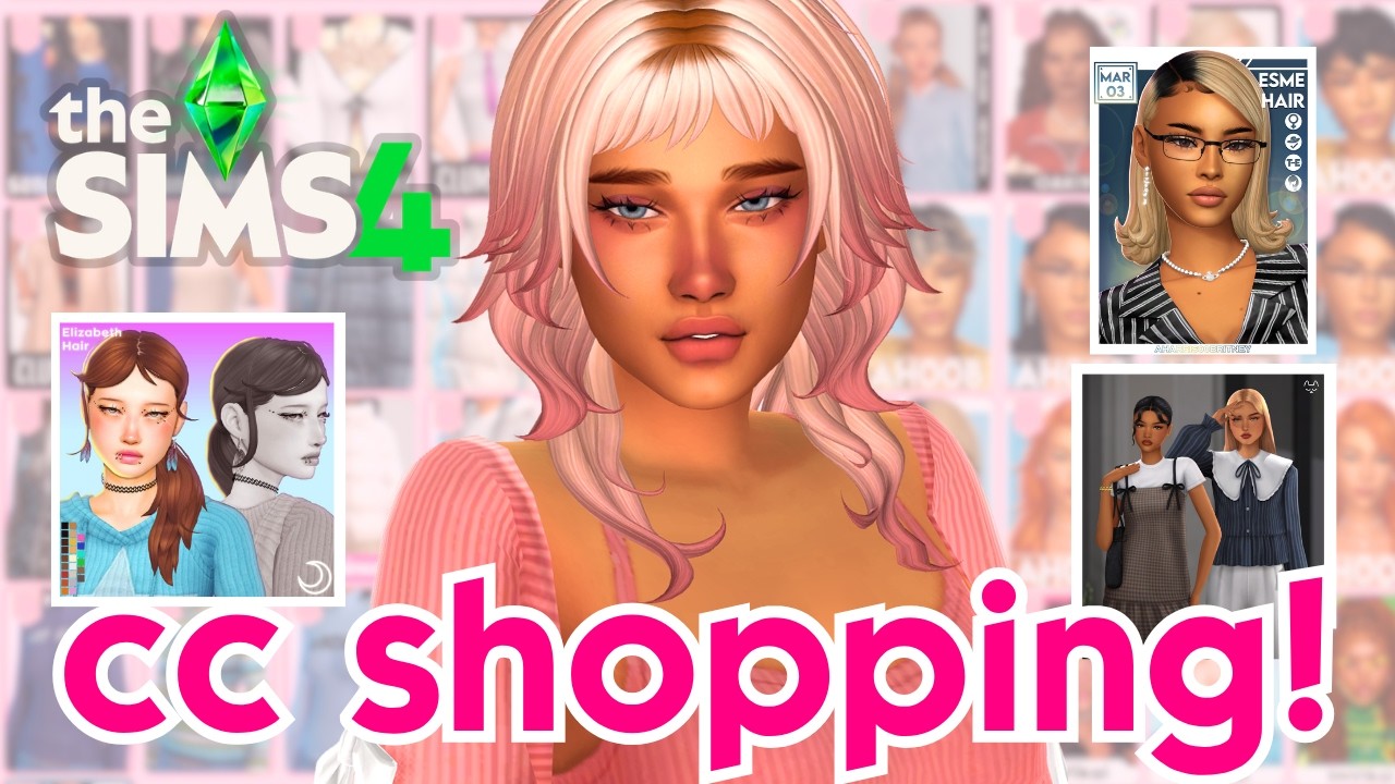 CC SHOPPING ON TUMBLR ⭐🩷 (links included!) | SIMS 4