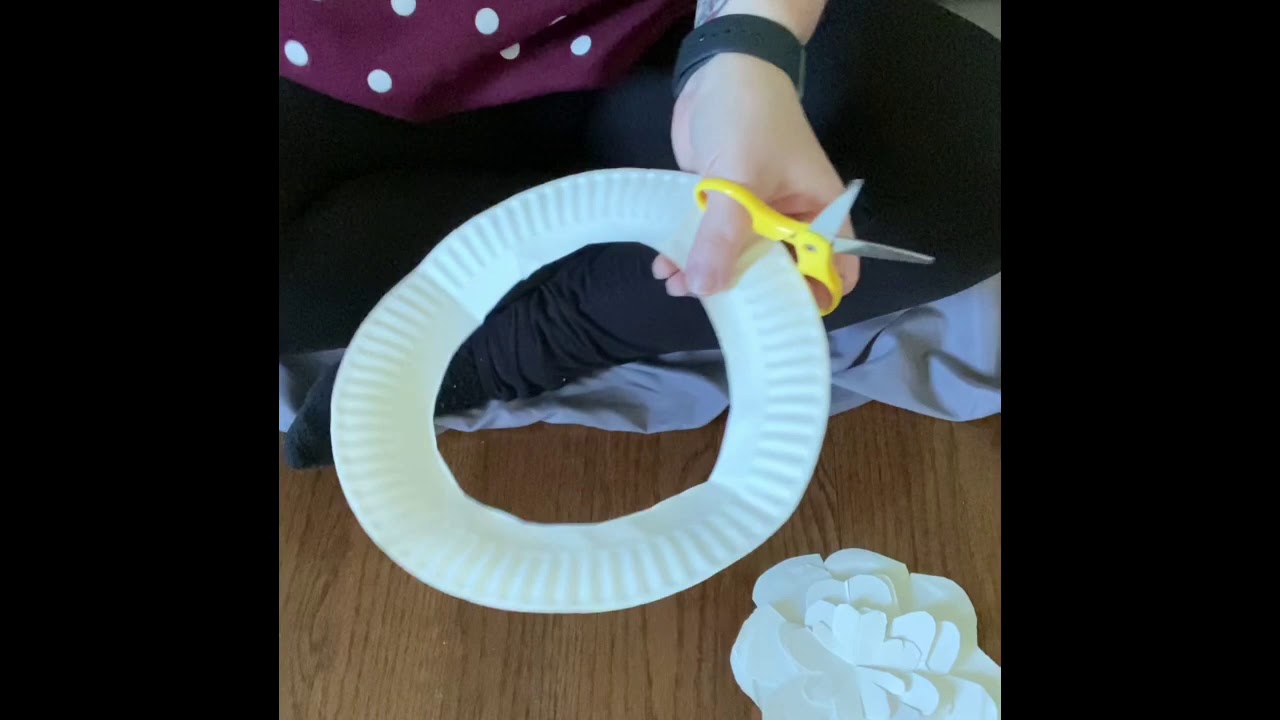 Paper Plate Flower
