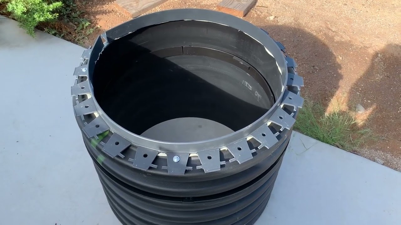 Installing septic riser extensions, and DIY adapter flange