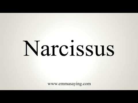 How To Pronounce Narcissus