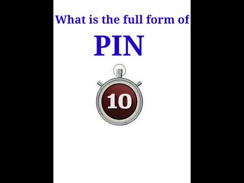 PIN Full form || full form of PIN code || Gk full form || KBC Questions answers