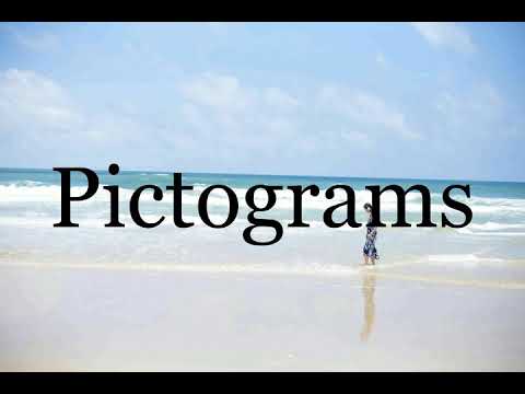 How To Pronounce Pictograms🌈🌈🌈🌈🌈🌈Pronunciation Of Pictograms