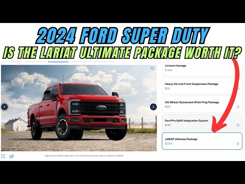 2024 Ford Super duty Lariat vs Lariat Ultimate package: is it worth $5075 extra? #2023superduty