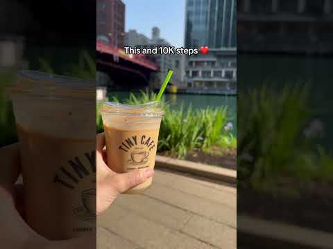 Nothing better than some sunshine, an ice coffee, and getting your 10k steps in #coffee #10ksteps