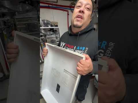 NAVIEN ERROR CODE E 001 #hvactechnician #heatexchanger #hvac