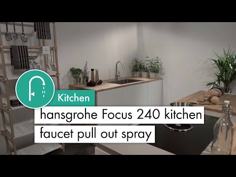 hansgrohe Kitchen mixers: Focus M41, Single lever kitchen mixer 240 ...
