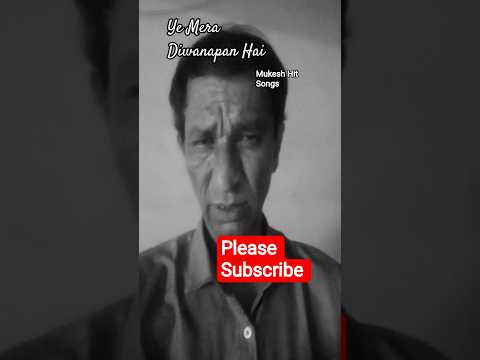 Ye Mera Diwanapan Hai #shorts #mukeshhitsongs