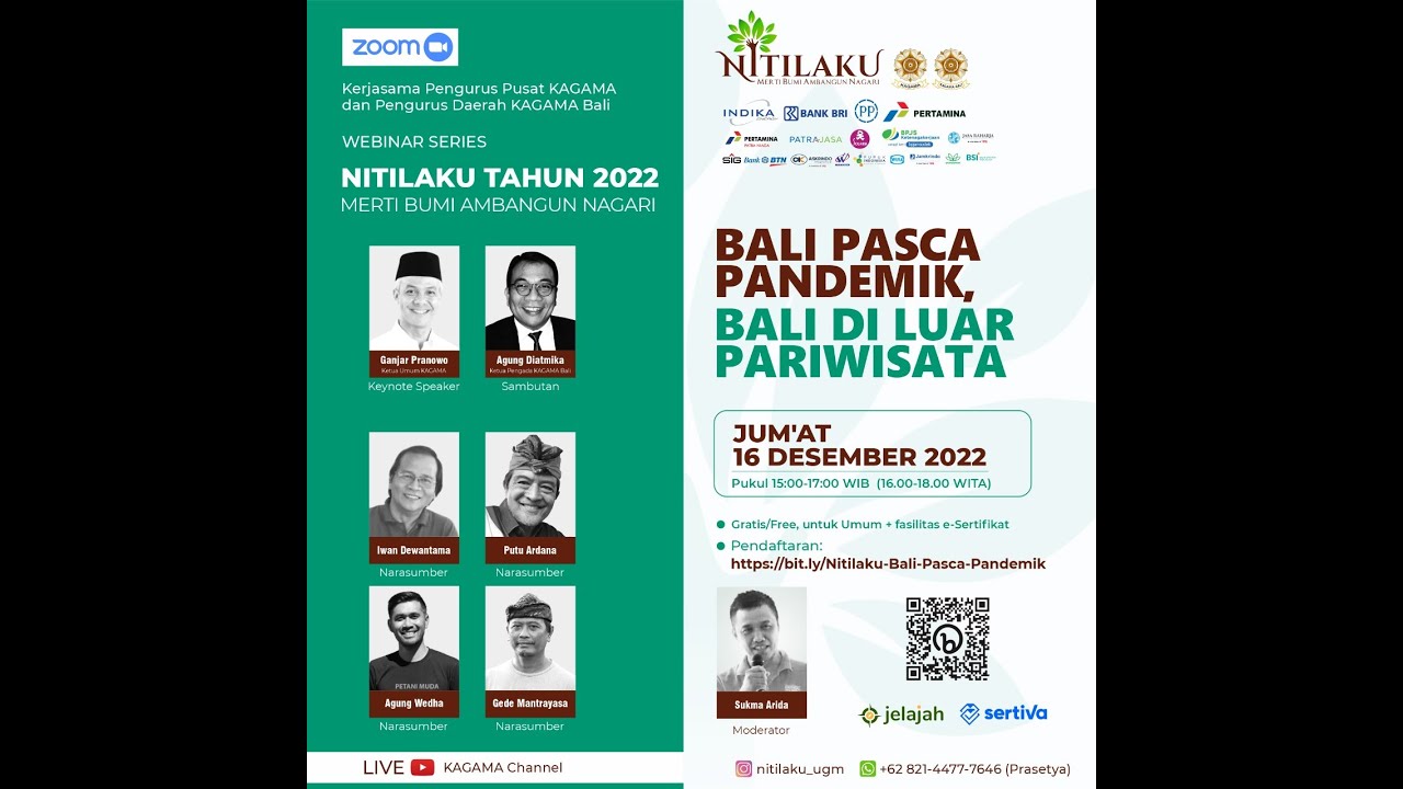 Webinar Nitilaku 2022 PP Kagama – Kagama Bali: Empat Tokoh Bicara ...