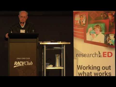 John Sweller - ACE Conference/researchED Melbourne