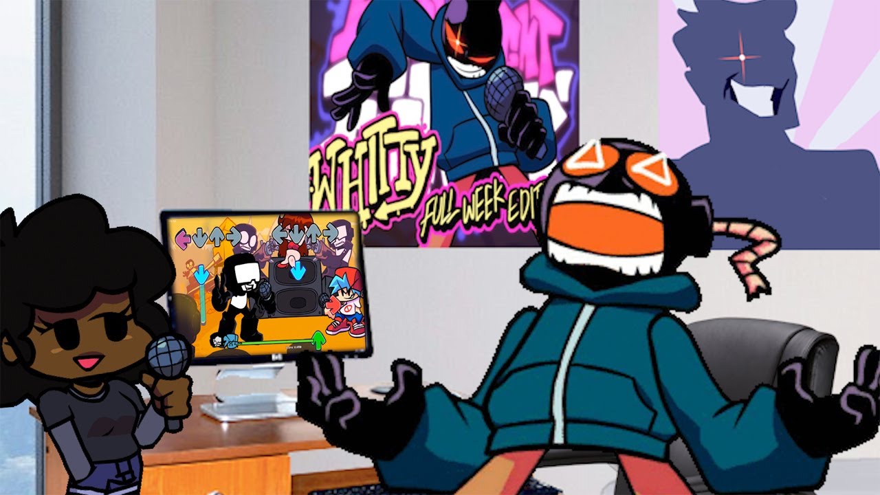 Whitty Plays Friday Night Funkin' Week 7 | FNF Animation Meme Feat. Carol
