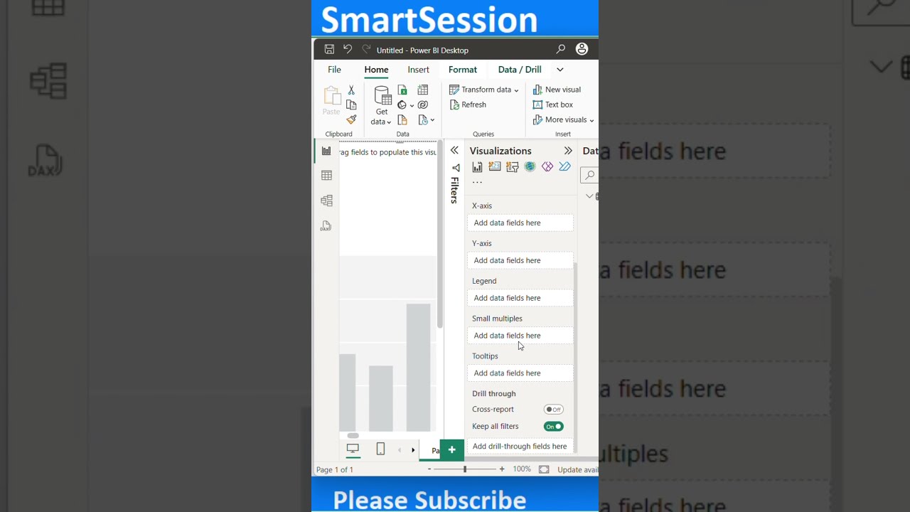 Power BI Stacked Column Chart: A Step-by-Step Guide #powerbitutorialforbeginners #dataanlysis