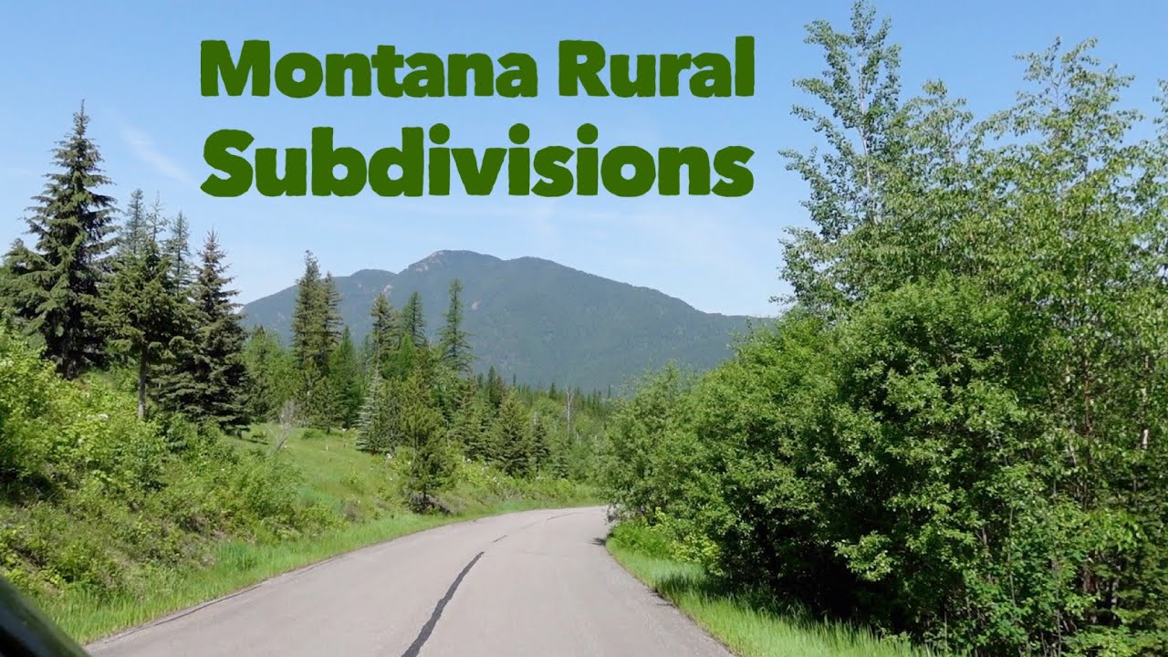 Montana Rural Subdivisions