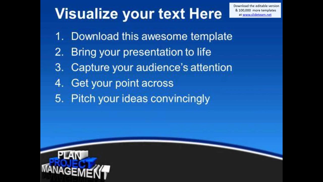 project planning and business management powerpoint templates ppt backgrounds for slides 0413 presen