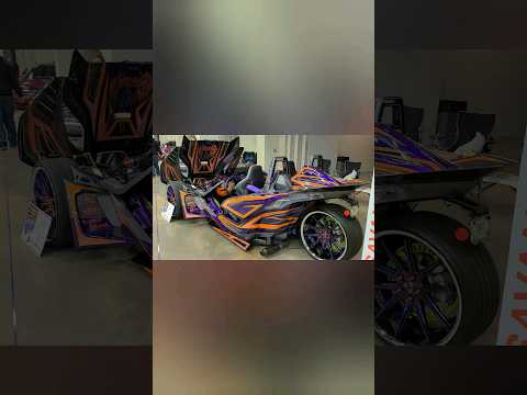 World of Wheels π Tricked Out Custom Polaris Slingshot! #shorts #short #youtubeshorts #shortvideo