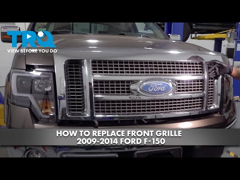 How to Replace Front Grille 2009-2014 Ford F-150