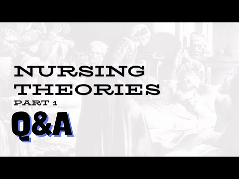 PART 1: nursing theories