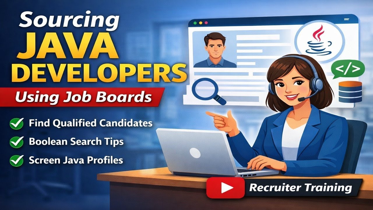 How to Source Java Developers| Recruiter Training (Beginner-Friendly)