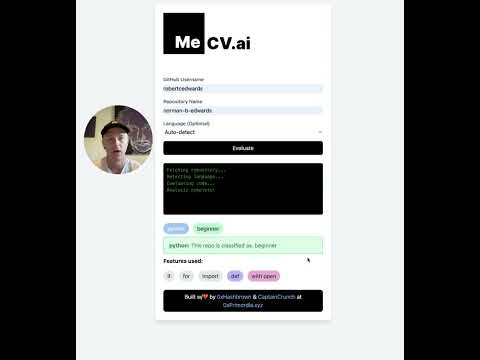 MeCV.ai - Backdrop Build
