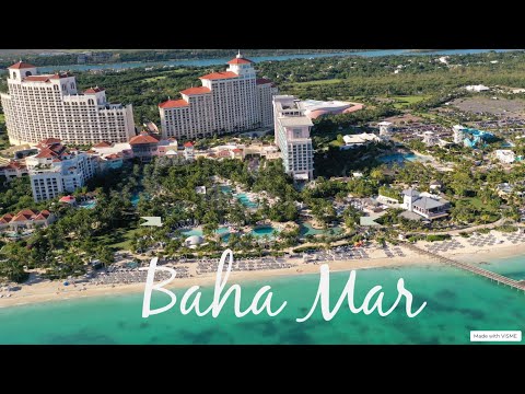 Baha Mar Resort Review in Bahamas by Drone in 4k