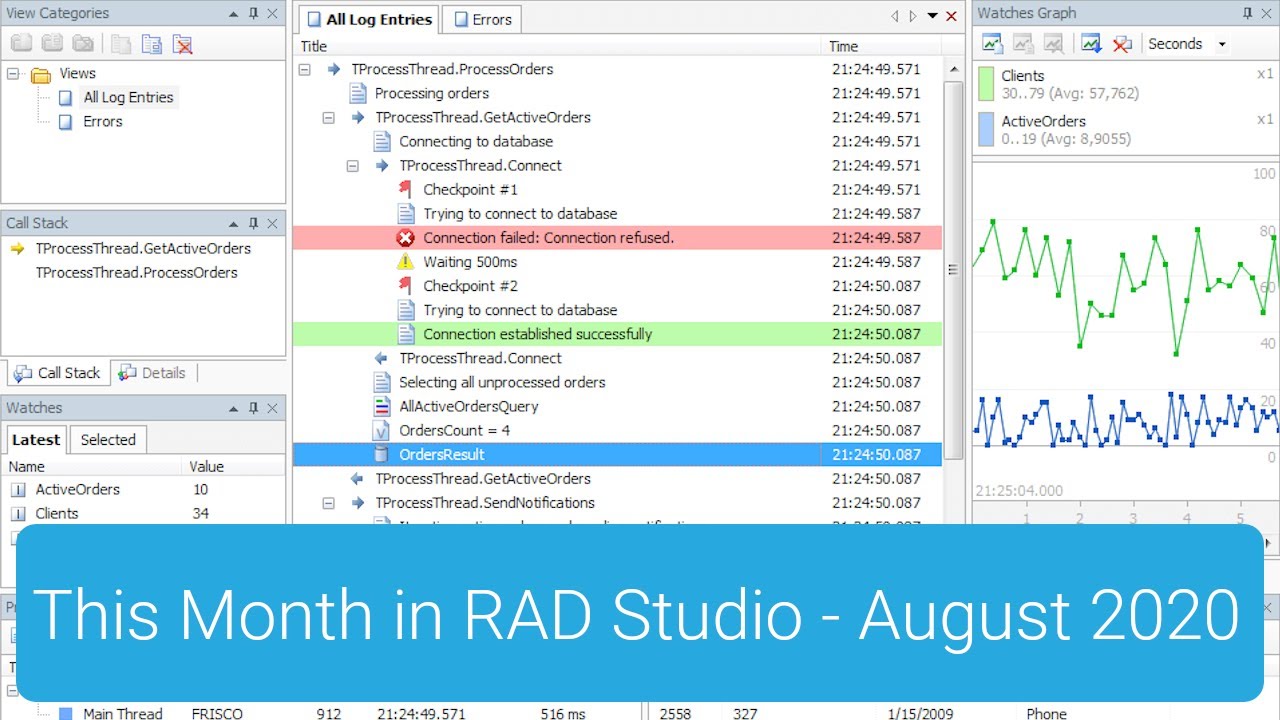 This Month in RAD Studio - August 2020