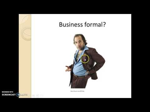 What Should I Wear? - Business Professional Attire 101