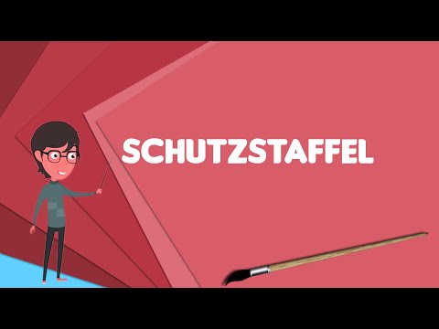 What is Schutzstaffel? Explain Schutzstaffel, Define Schutzstaffel, Meaning of Schutzstaffel