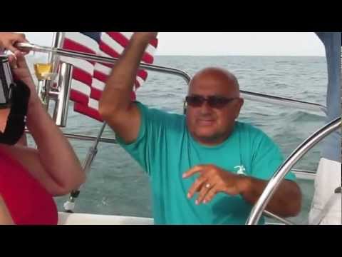 Sailing with Frank, Ann, Don and wife Brenda