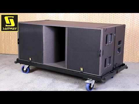KS28 2x18 Inch Weather Resistant 3200W High Power Subwoofer Box