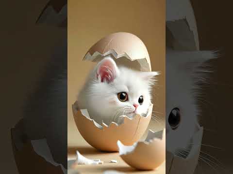 Hatch kittens from resurrection eggs #christmas #homedecor #gift