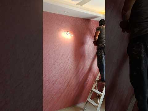 #Asian paints royale Play Dune painting texture design #design #asianpaints #painting