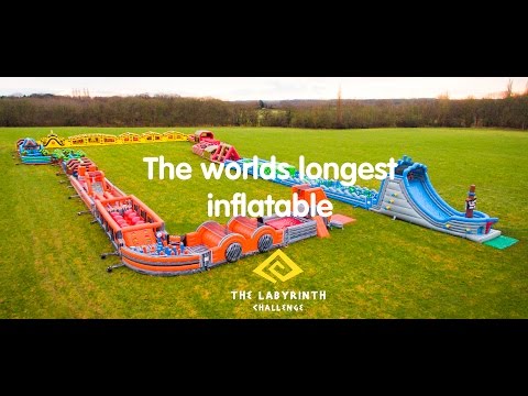 Labyrinth Challenge comes to Newcastle: world's largest inflatable ...