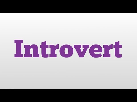 Introvert meaning and pronunciation