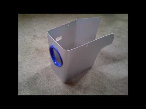 How to make a heat shield on a short ram intake on a 2004 Honda Accord
