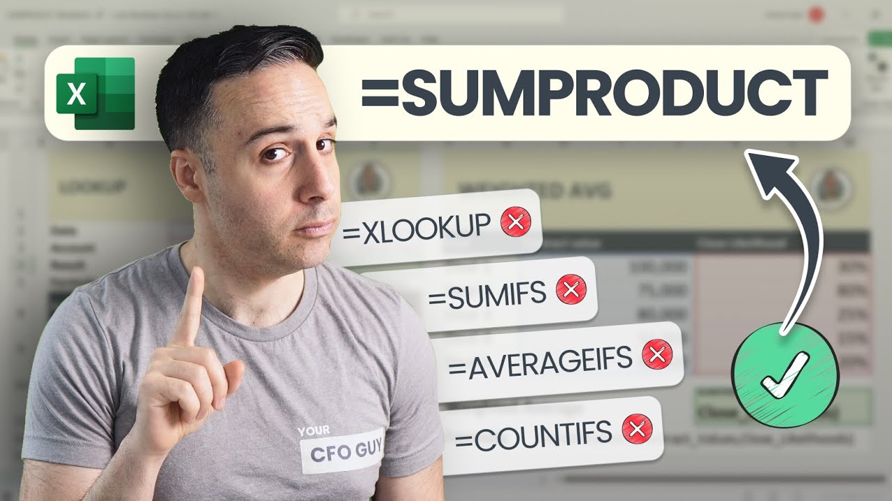 SUMPRODUCT: The Most POWERFUL Excel Function