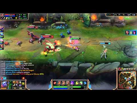 League of Legends - Riot Girl Tristana/Janna vs. Lucian/Bard