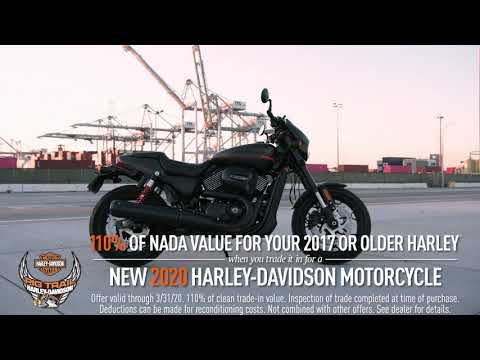 110% NADA Value on trades for a new Harley!