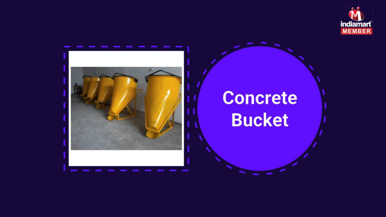 Tower Crane Concrete Buckets And Cage by Shree Dev Steel Works, Mumbai