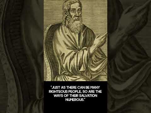 5 quotes from an ancient Roman philosopher Clement of Alexandria