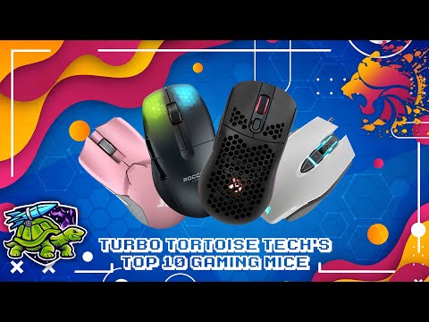 Turbo Tortoise Tech Awards 2022 - The Top Ten Gaming Mice You can Buy RIGHT NOW!