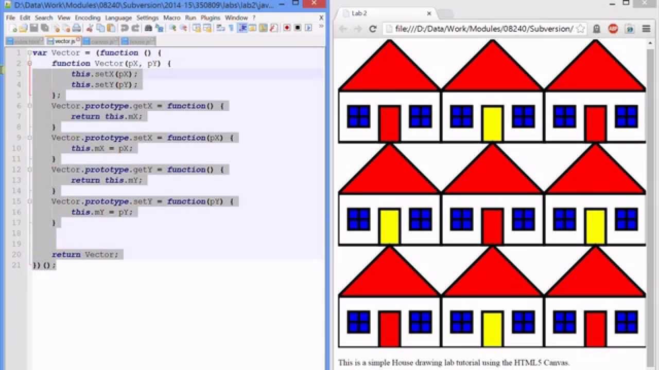 08240 2D Computer Graphics - Lab 2 Walkthrough