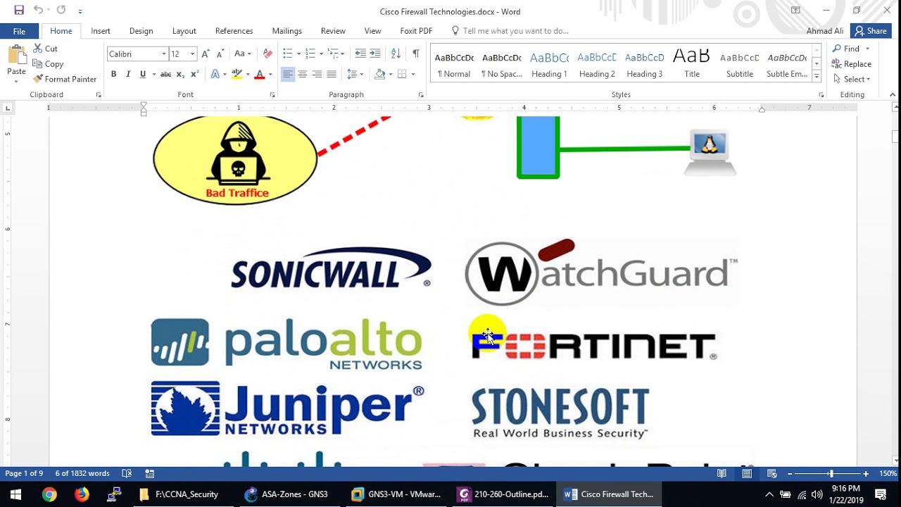 CCNA-Security-210-260-Firewall Technologies Part-1
