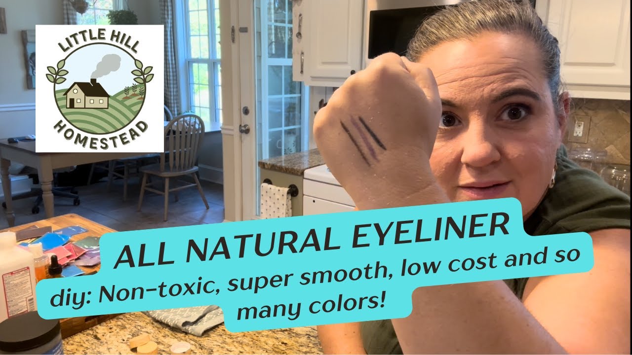 DIY: Natural eyeliner recipe. How to make eyeliner that is low cost, natural, applies amazing!