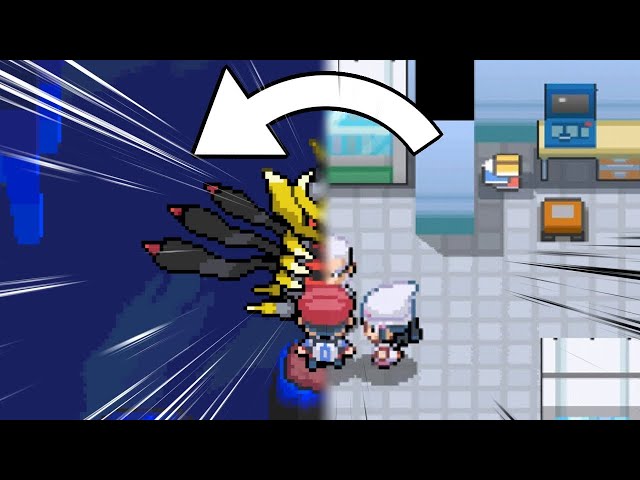 YouTuber PointCrow has completed a randomized map mod for Pokemon Platinum