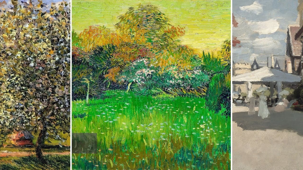 Fine Art TV — Silent Art Gallery · May 6 Afternoon | van Gogh · The Poet s Garden & others