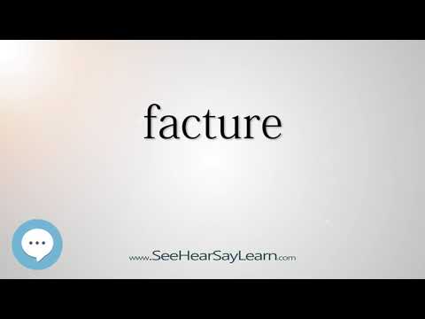 facture - Smart & Obscure English Words Defined π£π