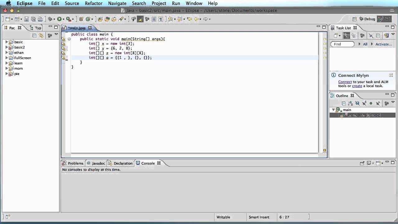 Java 11 - Multidimensional arrays.mp4