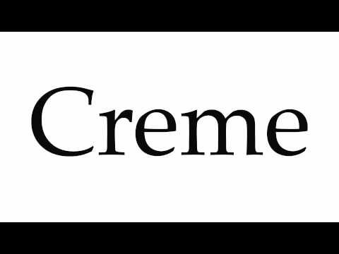 How to Pronounce Creme